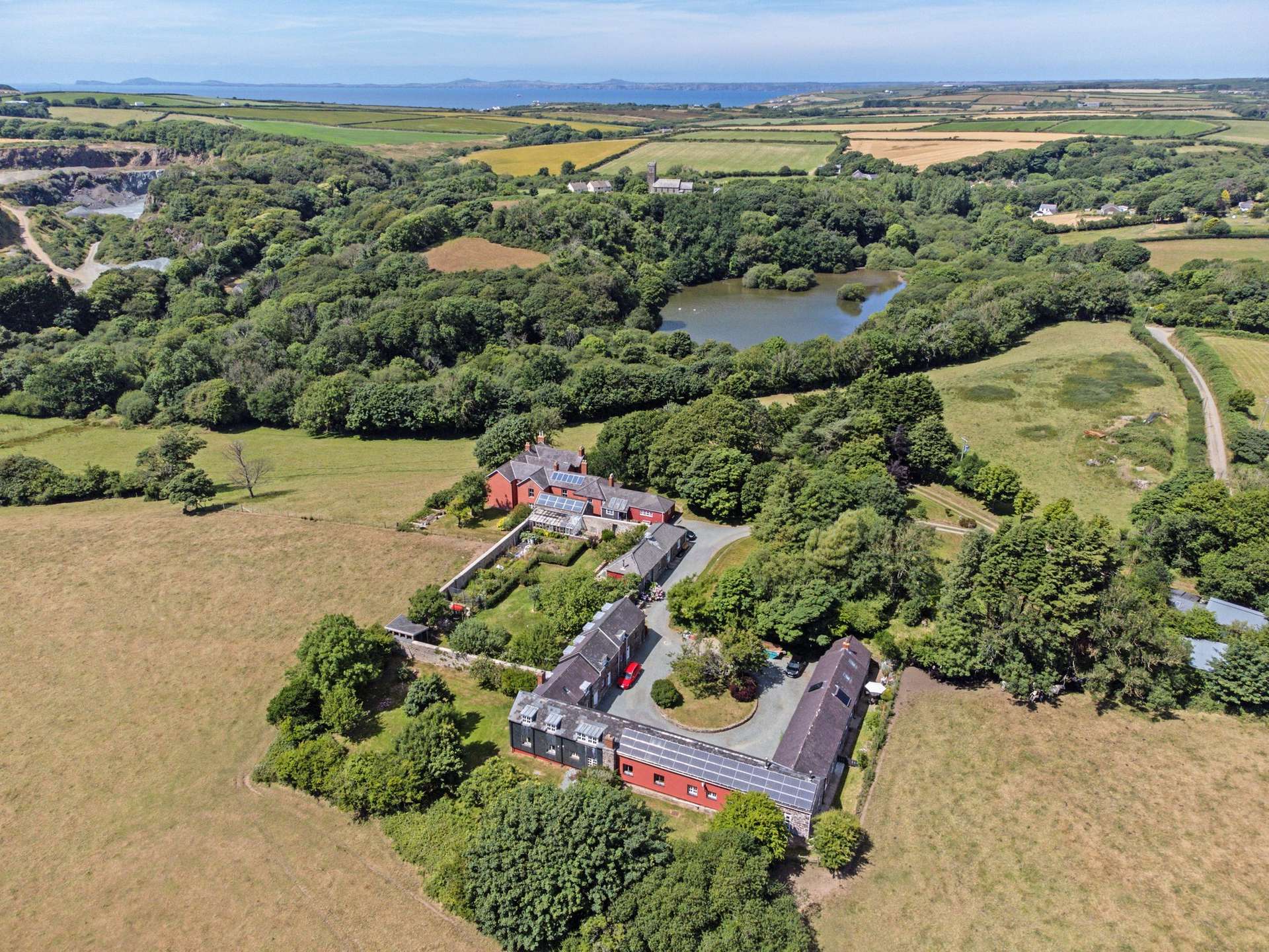 Pembrokeshire Holiday Cottage Development and Nature Reserve, Walwyns ...