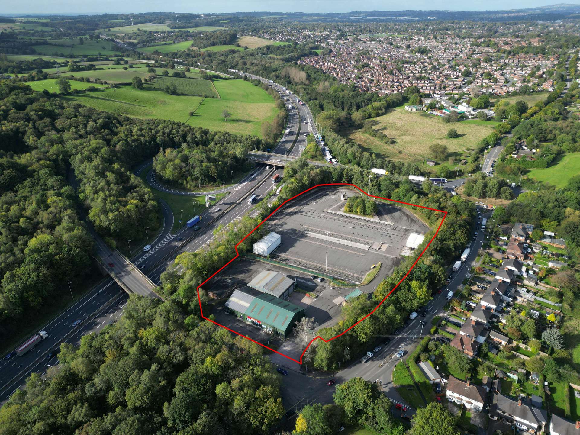 Land adjacent to J15 of M6, Trentham Road / Newcastle Road, Newcastle ...