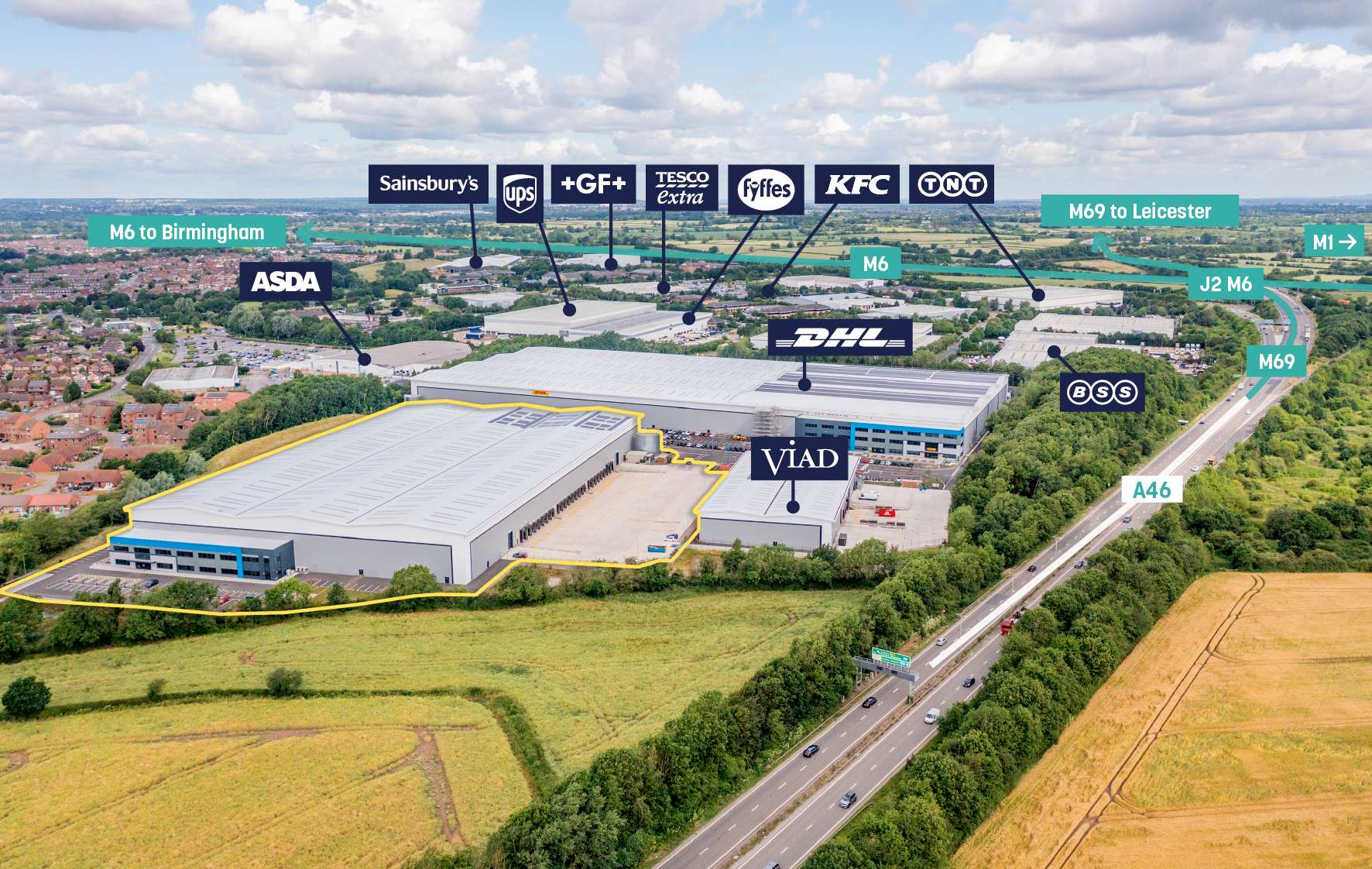 , Unit 2 Coventry Logistics Park, 10 Richardson Way, Coventry, CV2 2TA ...