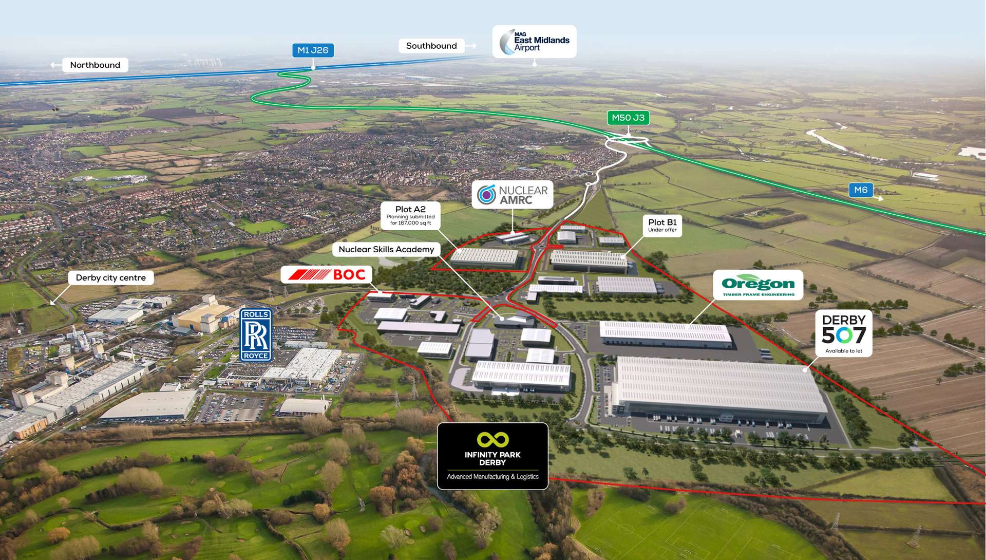 Infinity Park Derby, Infinity Park Way, A50 (Junction 3), Derby, DE24 ...