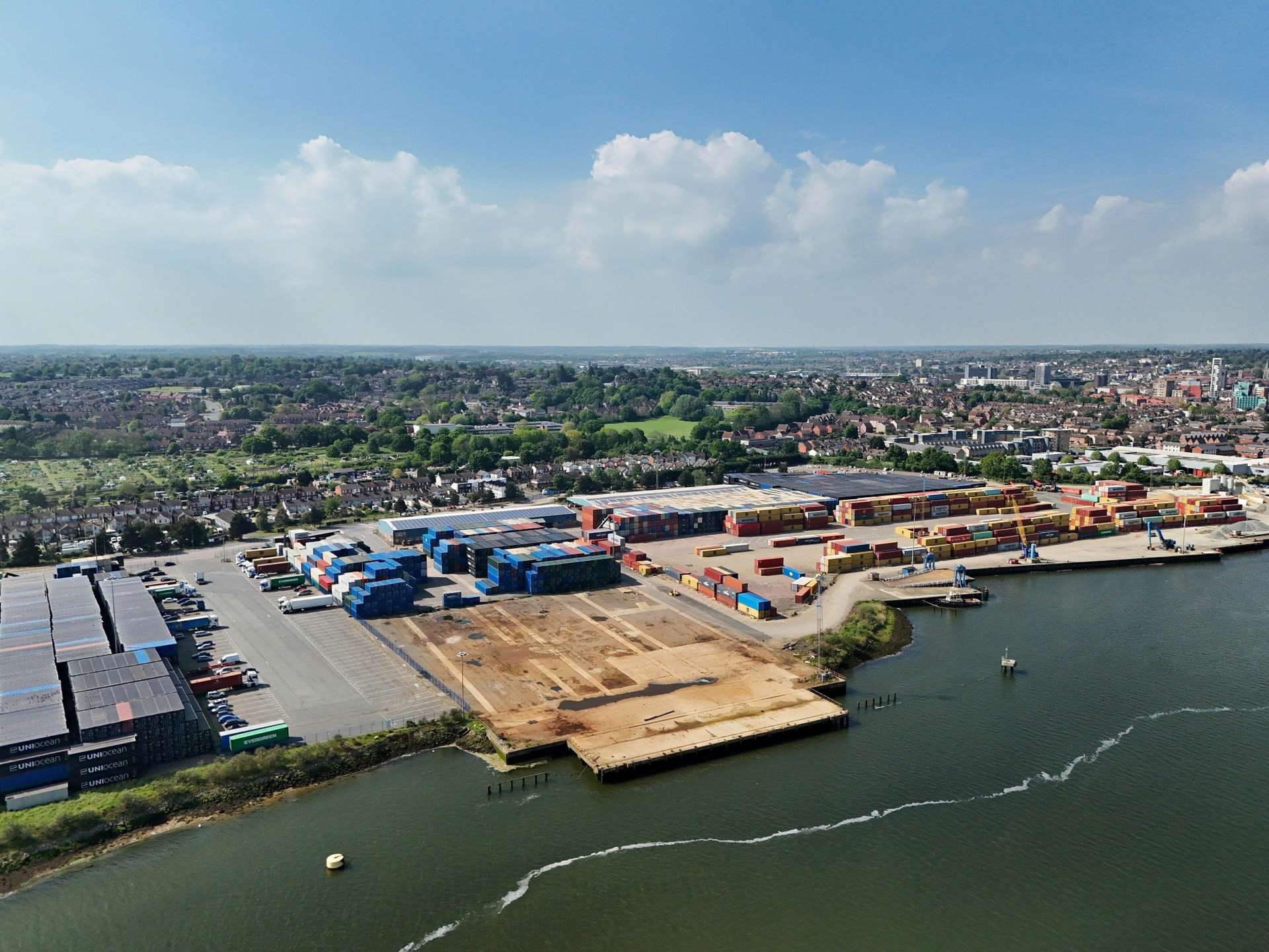 Open Storage Land, Port of Ipswich, West Bank Terminal, Ipswich, IP2 ...