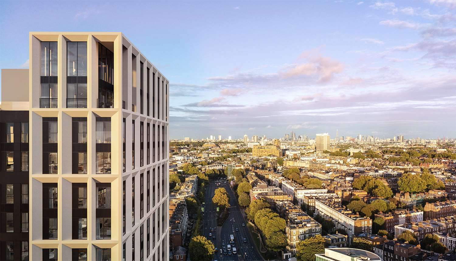 100 Kensington, 100 West Cromwell Road, London, W14 8PB | New homes for ...