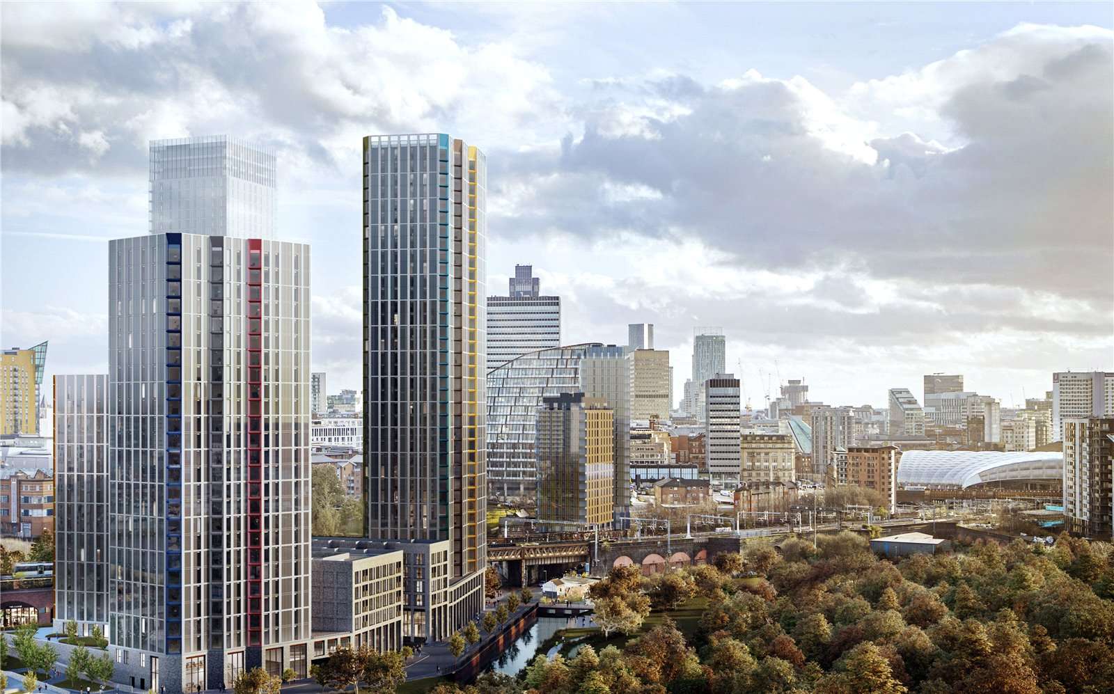 Victoria Riverside, Dantzic Street, Manchester, M4 2AD | New homes for ...