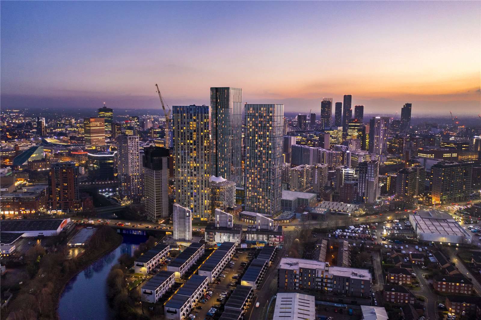 Bankside, Colliers Yard, Greengate, Salford, M3 7NB | New Homes & New ...