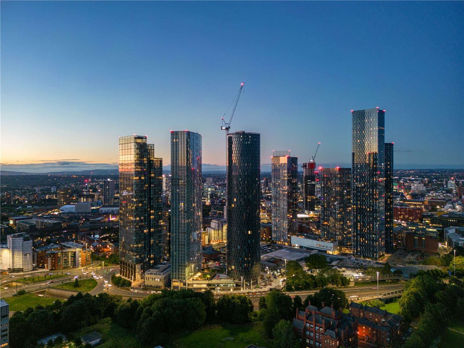 Three60 Penthouses, Silvercroft Street, Manchester, Greater Manchester ...