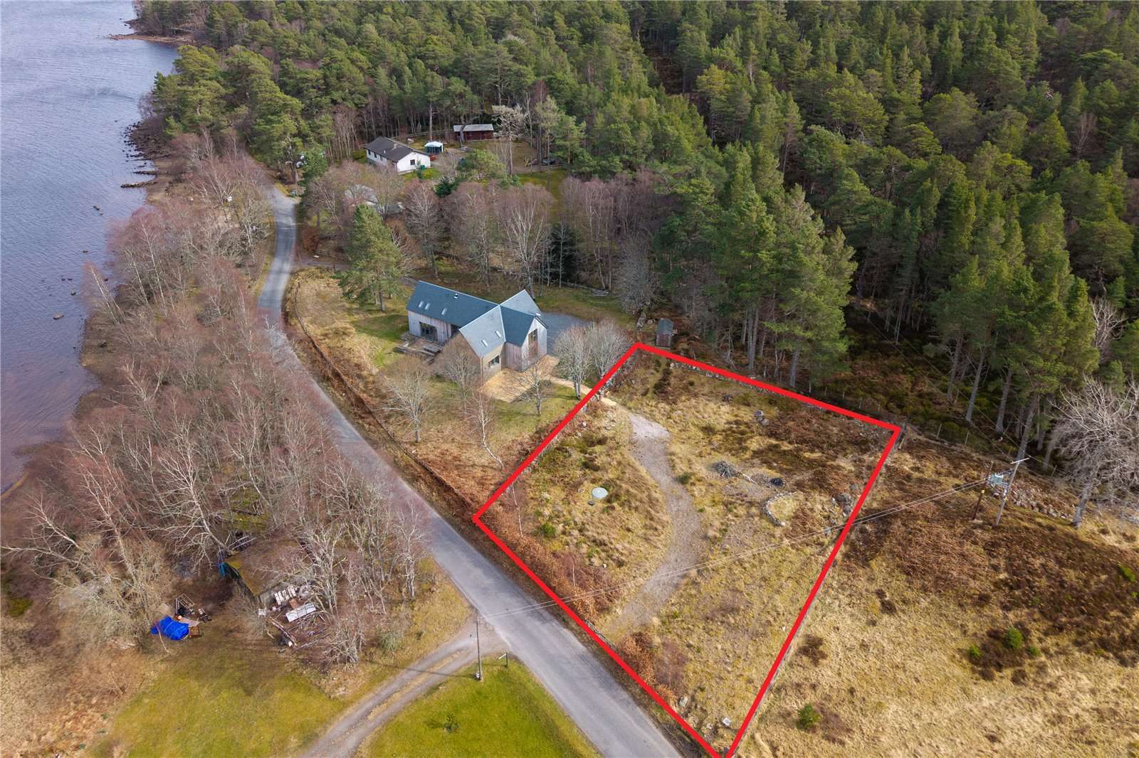 Comraich House Site, Loch Rannoch, Pitlochry, Perth and Kinross, PH17 ...