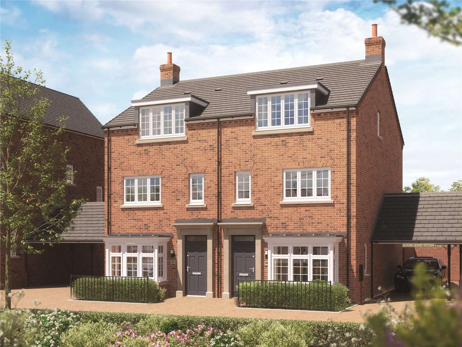 Ochre Meadows, The Green, Theale, Berkshire, RG7 5DR | New homes for ...