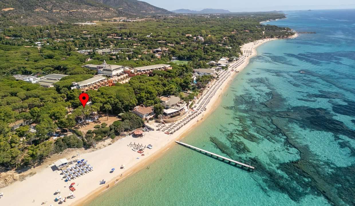 Beachfront Villa Fernanda, Santa Margerita Pula, Sardinia, Italy ...