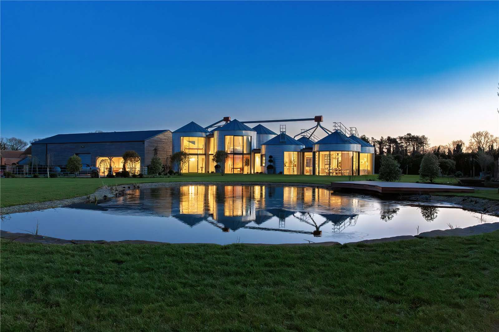 Clipart De Grange Silo