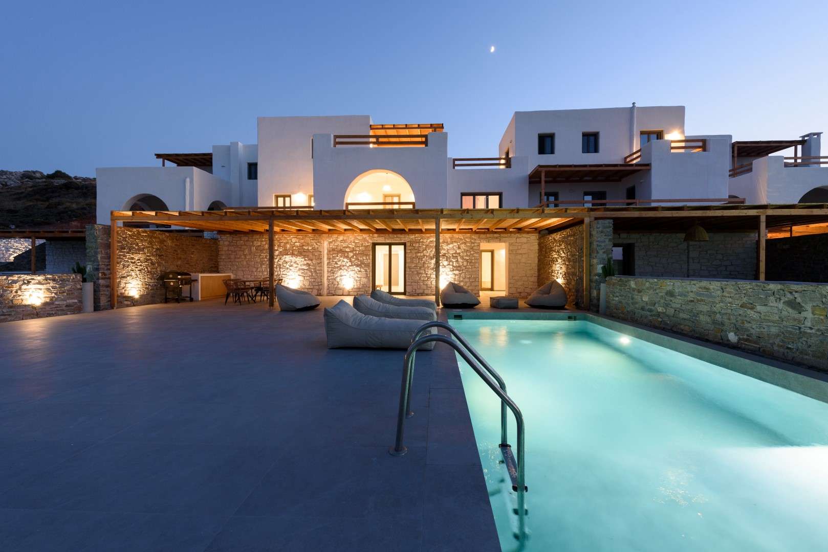 White stone villa in Paros, Isterni, Paros, Cyclades Islands | Property ...