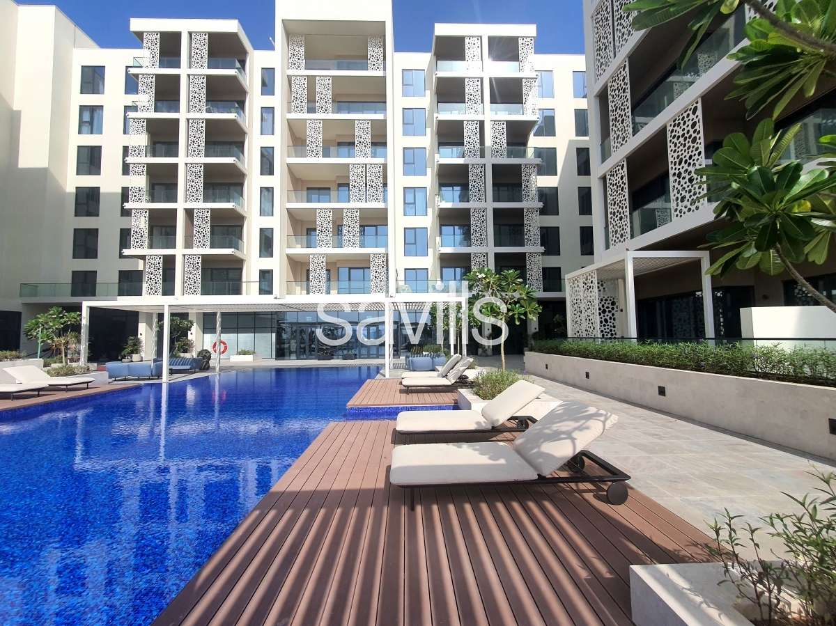 Type B41, two bedroom, Juman Two apartment with marina views, Al Mouj ...