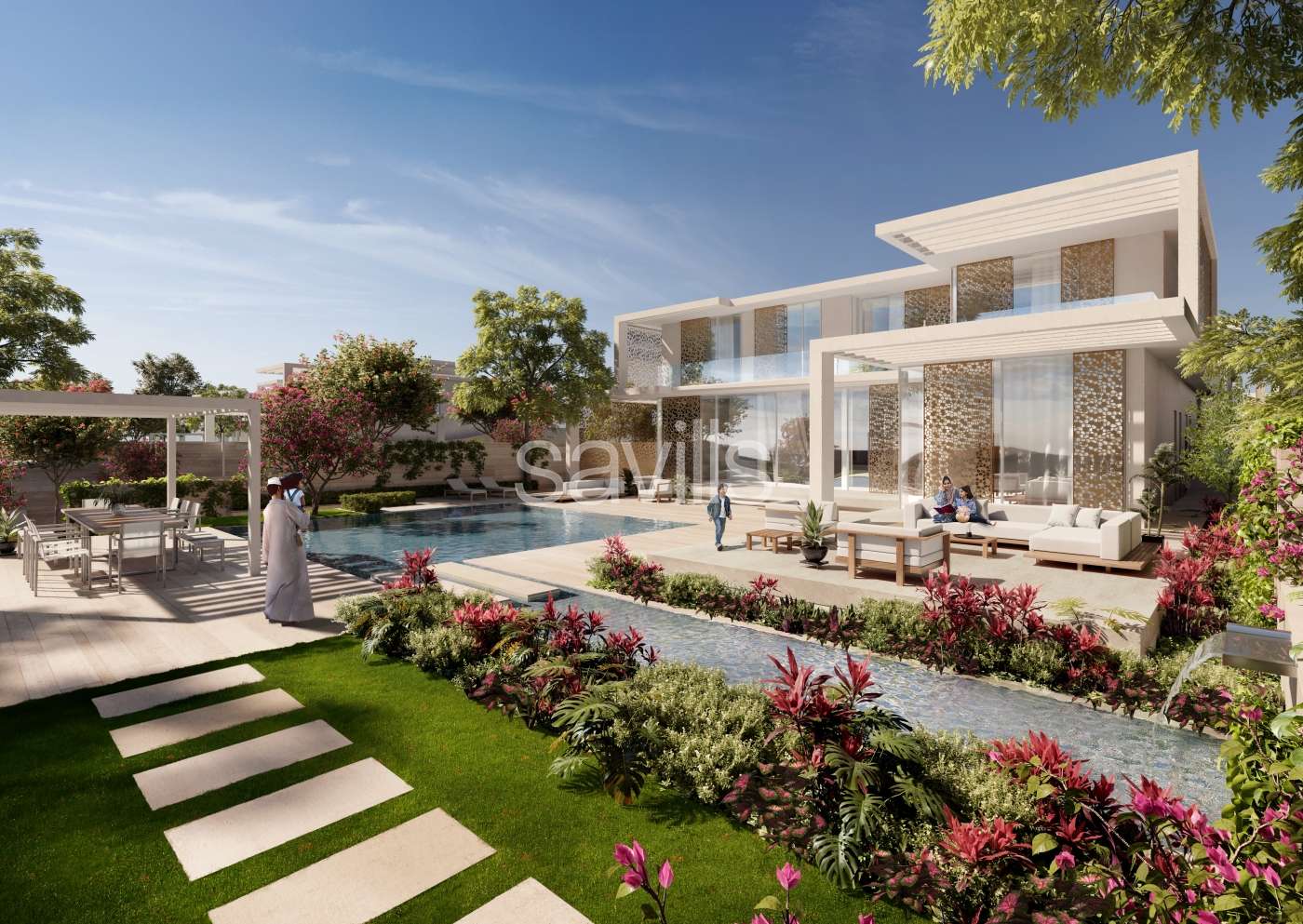Six plus one bedroom villa in Beach Park Residence, Al Mouj Muscat, Al ...