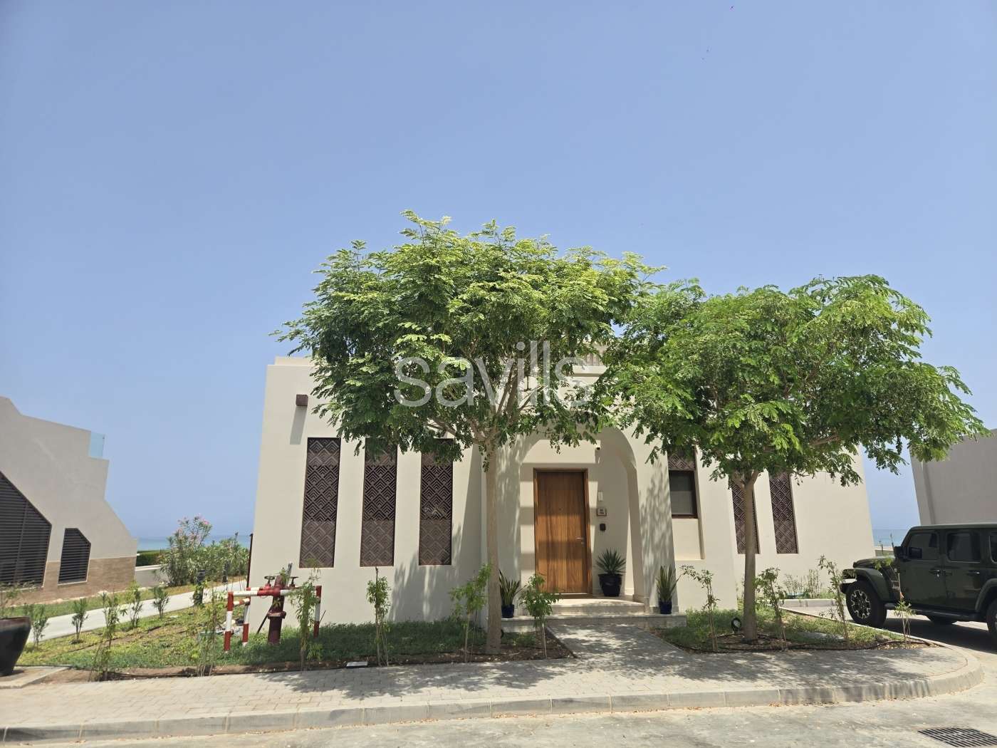 Beautiful two bedroom villa with Sea View in Jebel Sifa Beach front ...