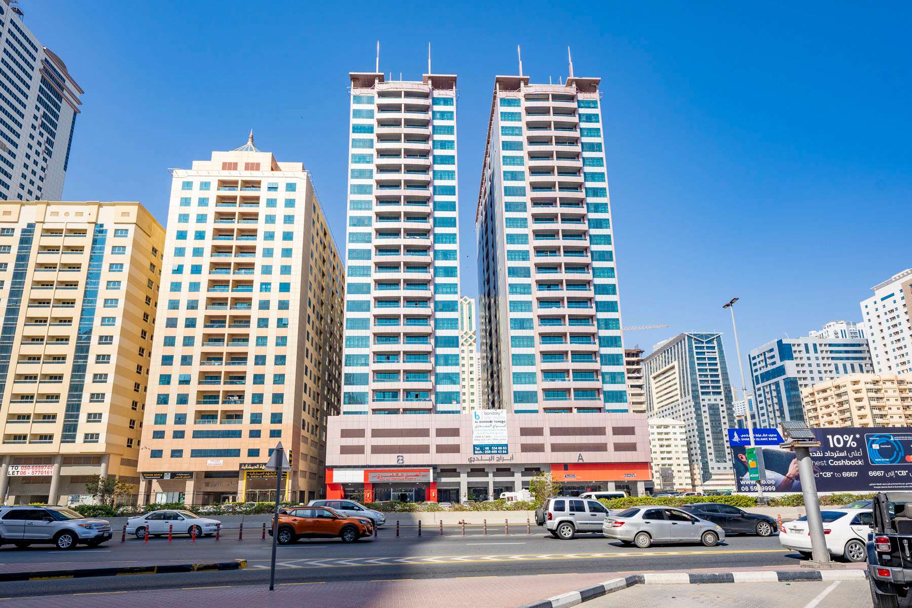 3BR | Chiller Free | Sharjah-Dubai Border, Al Khan, Al Bandary Twin ...