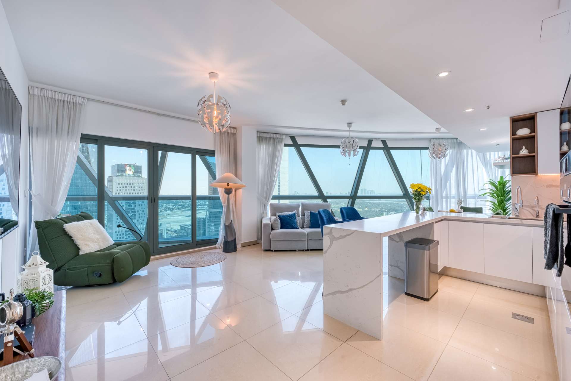 Furnished | Upgraded | High Floor | Vacant, DIFC, Park Towers Podium ...